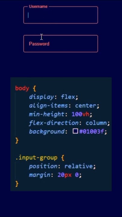 Floating Label CSS | #coding #css #label #html - YouTube