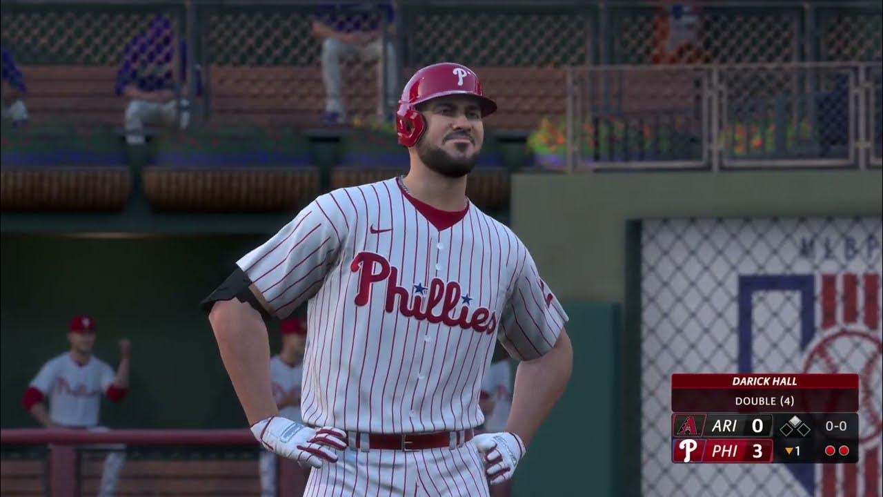 MLB: The Show 23 (PS5) - Franchise Mode - S1:Ep47 - PHILLIES (38-8) vs Diamondbacks (24-23 ...