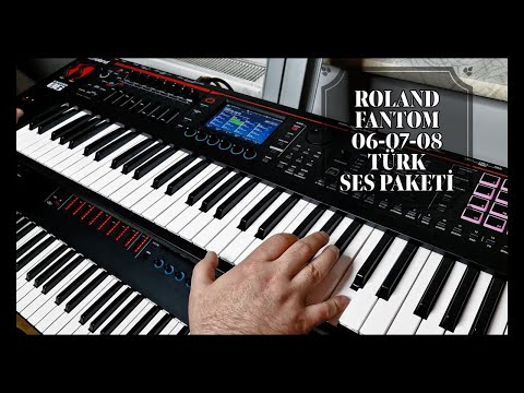 Roland Fantom 06-07-08 Hakan Çebi Türk Ses Paketi