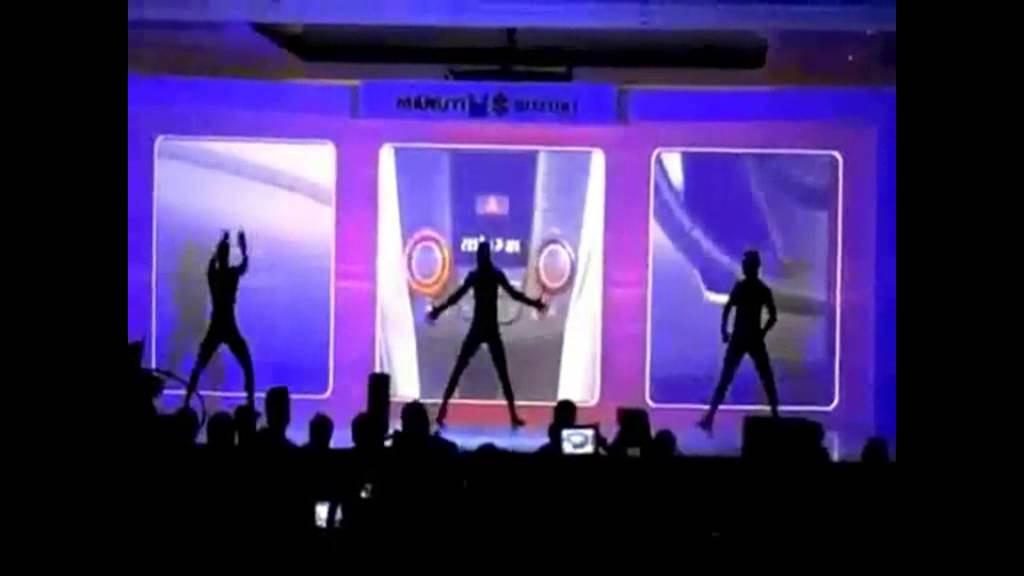 Interactive dance - YouTube