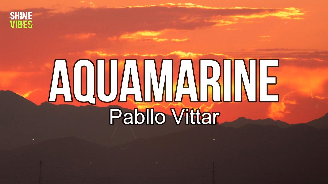 Addison Rae - Aquamarine (Lyrics) | Aquamarine. Honey, dive into me ...