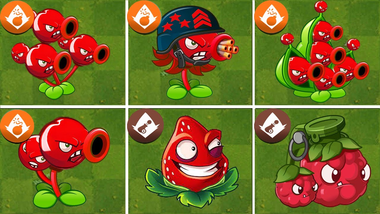 Every Random RED Plants LEVEL 999999 vs. All Final Boss! #9 - Who Will ...