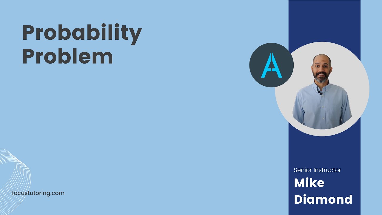 GMAT Probability Problem Solved! | GMAT TIPS - YouTube