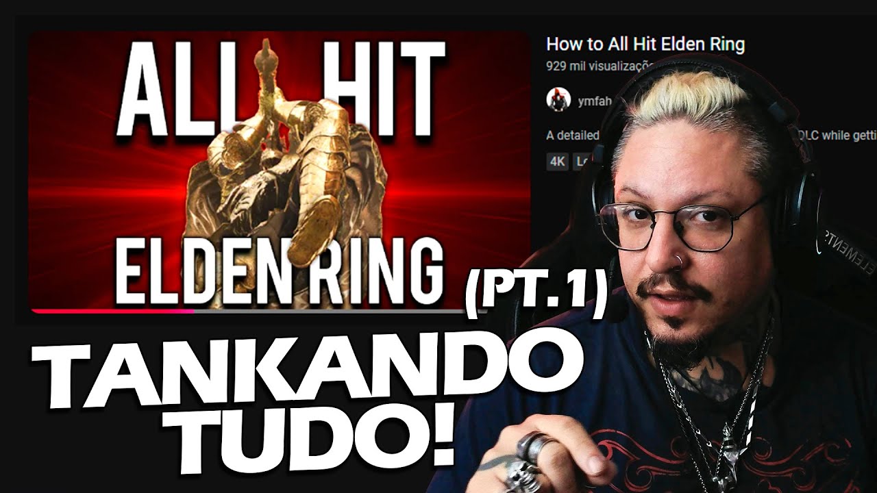 Ymfah fazendo ALL HIT em Elden Ring | React Parte 1 - YouTube
