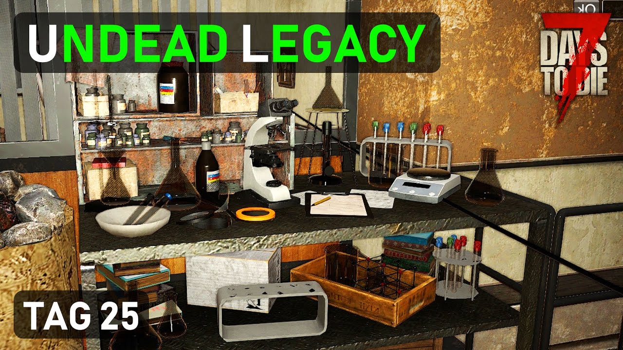 Undead Legacy #25 - Großer Fortschritt 👌 7 Days To Die Mod Deutsch ...
