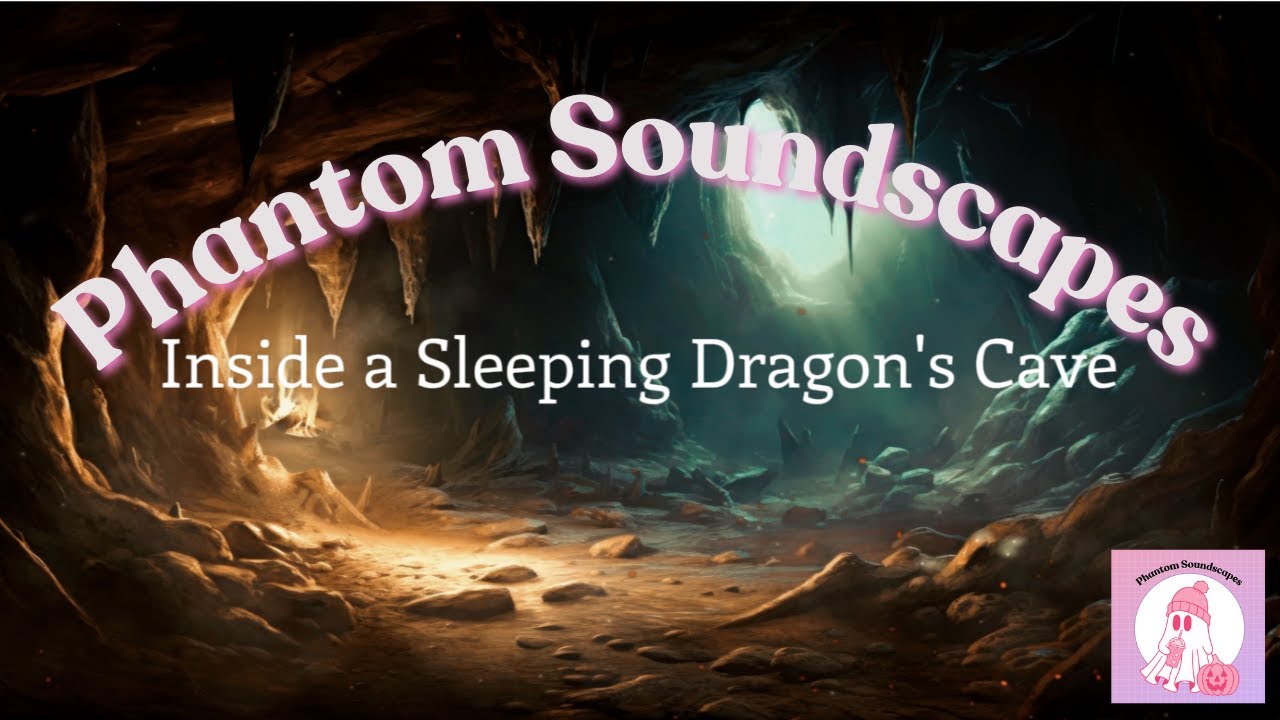 Inside a Sleeping Dragons Cave - Crackling Fire & Dragon Slumber (1 ...