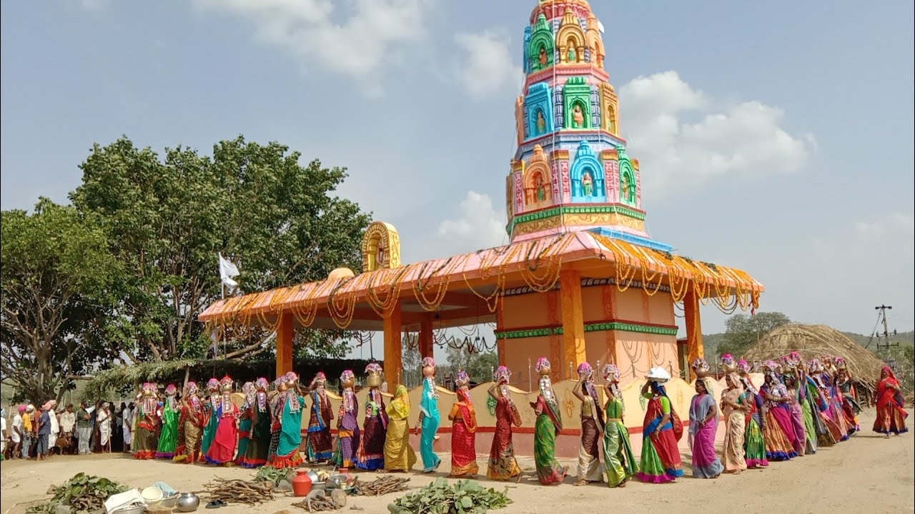 Bonalu With Big Rally Kothacheruvu Thanda Jagadamba Sevalal Temple 1st ...