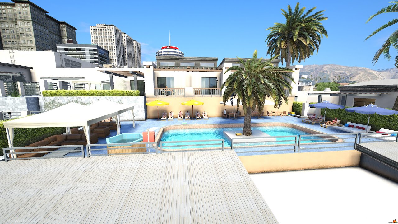 Fivem Swimming Pool MLO Interior & map for FIVEM MLO | GTA V - YouTube