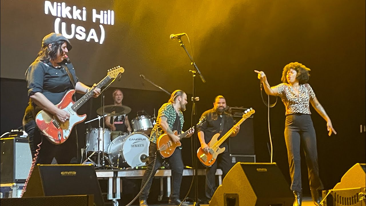 Struttin‘ w/ Nikki Hill (on two stages!) @Blues To Bop Festival 2022 ...