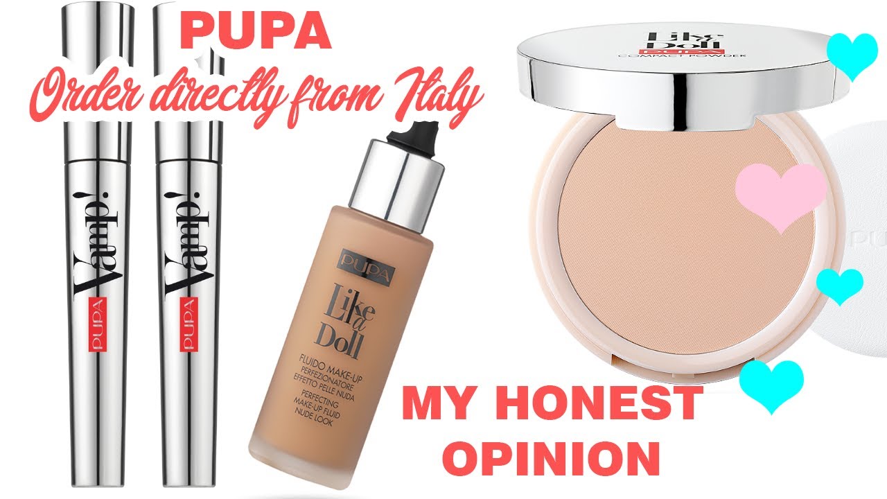 DIRECTLY FROM ITALY Unpacking Pupa Milano Online Order Review Unboxing ...