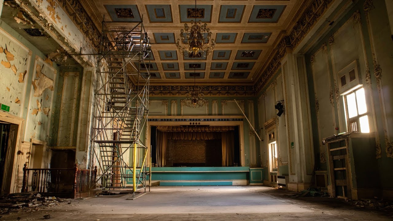Exploring an Abandoned Royal Ballroom - YouTube