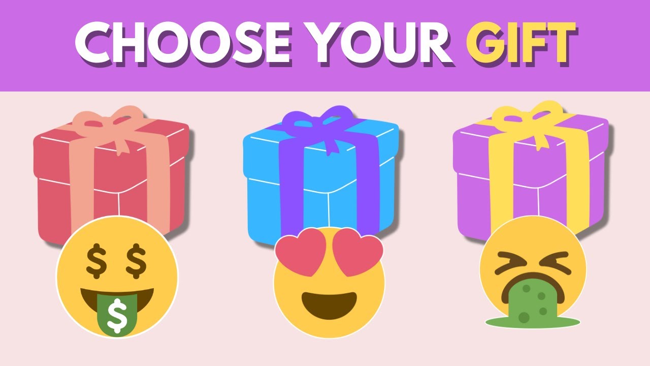 Choose Your Gift 🎁 | 2 Gift Box Challenge | How Lucky Are You? 😃 - YouTube