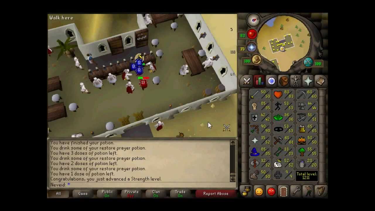 OSRS:Road to G Maul Rune Pure - Days 25-31 - 1 Month Progress! - YouTube