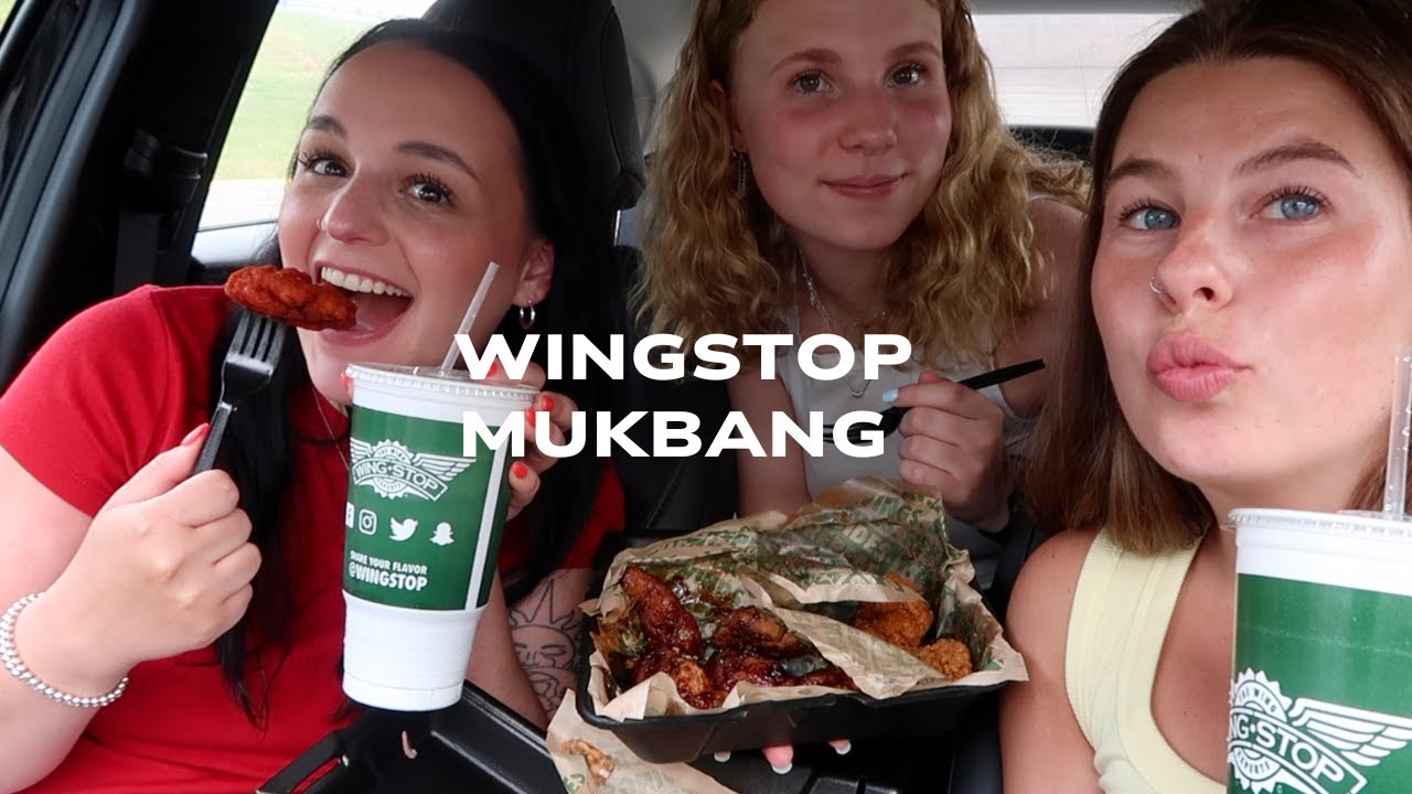 my first time trying wingstop!! - YouTube