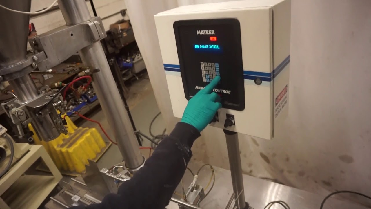 GEI/Mateer Neotron 4230 Dual Auger High Speed Powder Filler REF: 8268Q ...