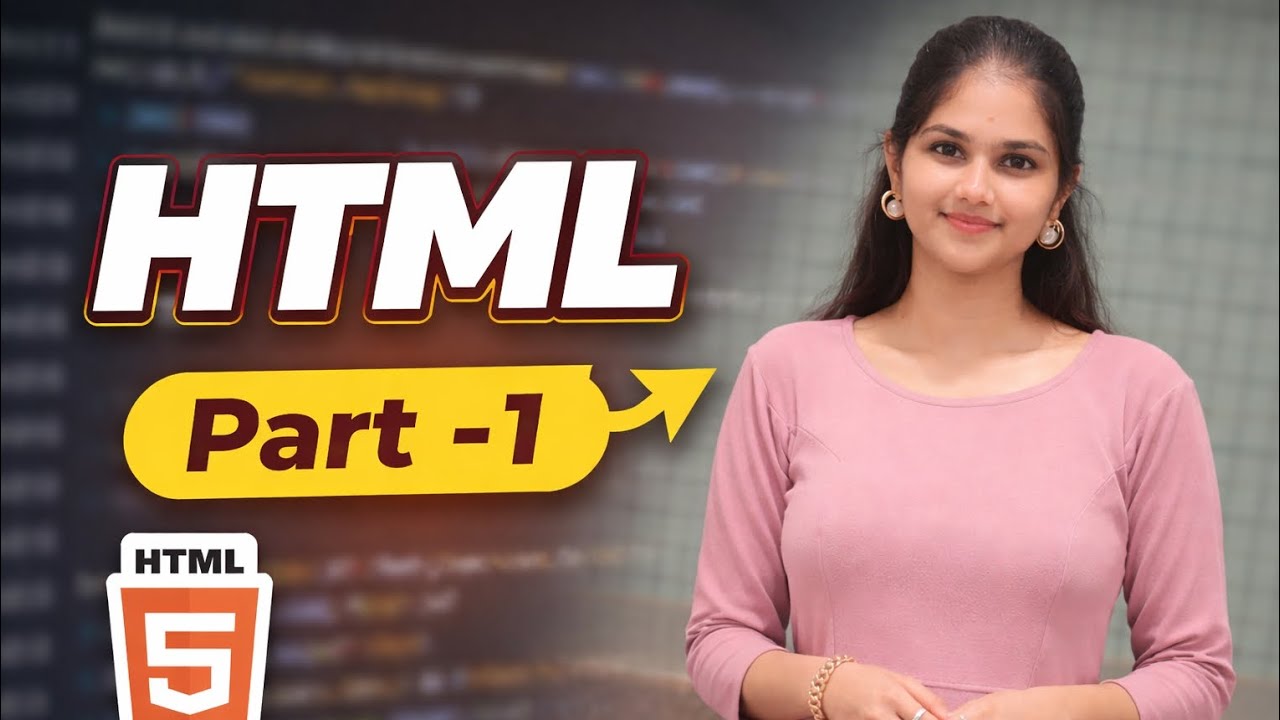 Learn HTML from Scratch | Web Development Course Part-1 🚀 | Beginner Friendly - YouTube