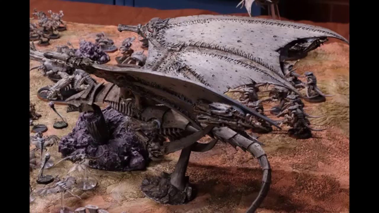 Warhammer 40k display scale model expo October 2015 - YouTube