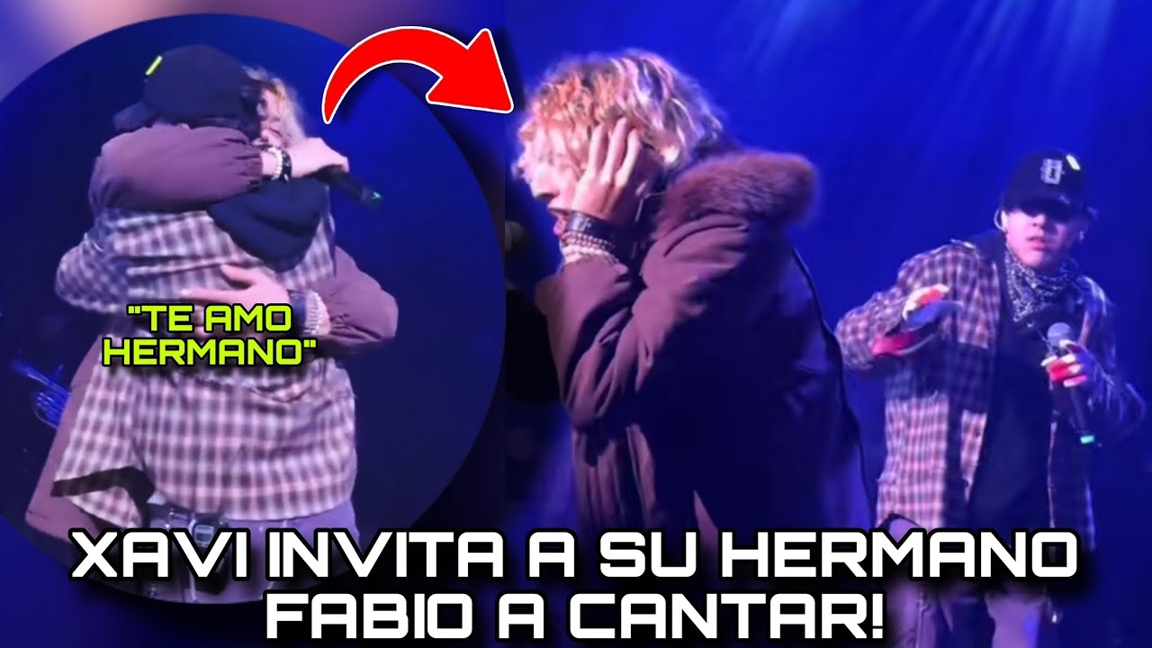 Xavi Oficial y su hermano Fabio Capri cantan "DELIRIO" en vivo! 🌀 #xavi ...