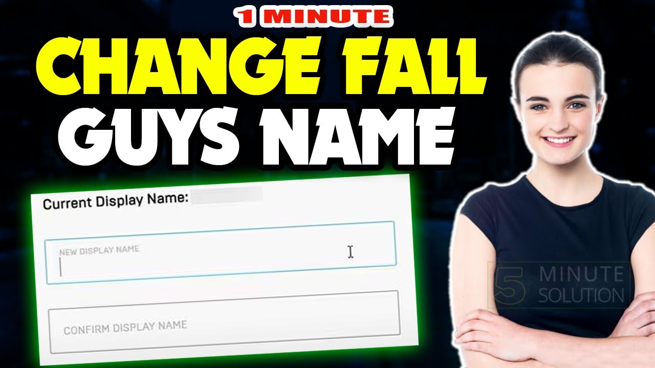 How To Change Fall Guys Name 2024 - YouTube