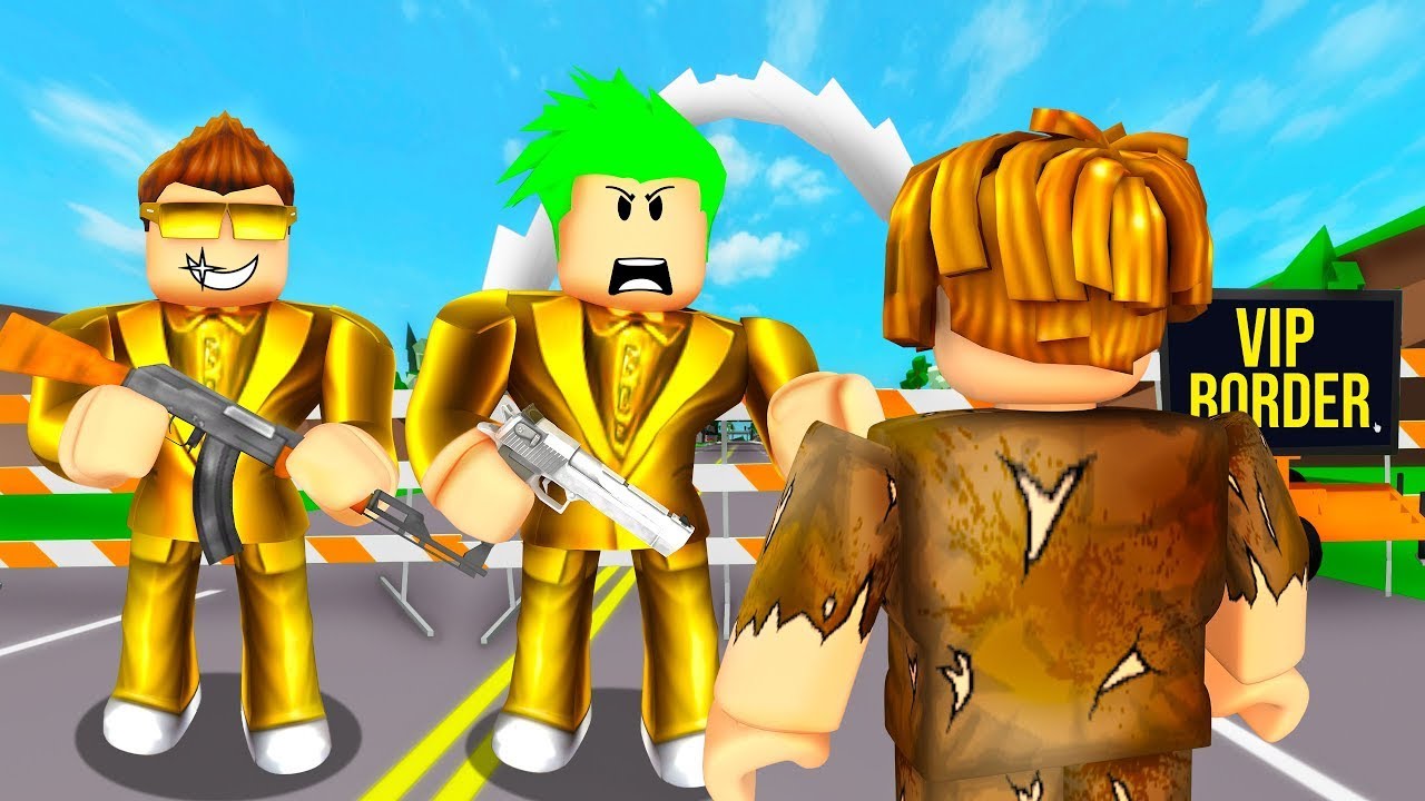 I Created a VIP ONLY BORDER in Brookhaven RP! (Roblox) - YouTube