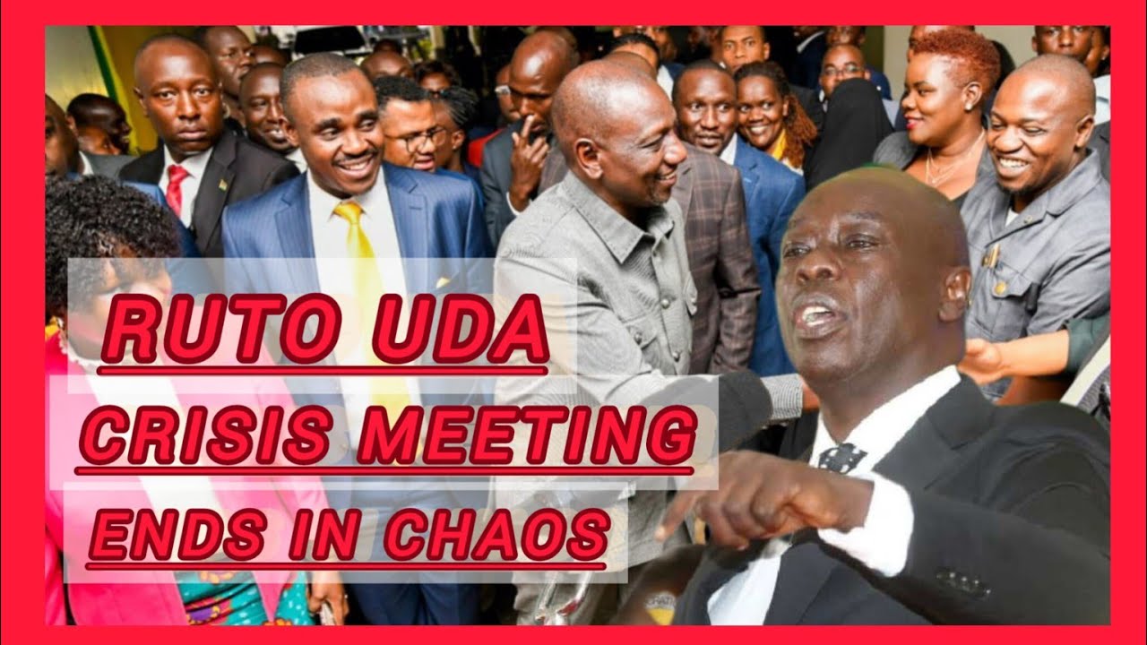 Drama! RUTO Crisis MEETING with UDA SENATORS Ends In CHAOS! TOUGH ...