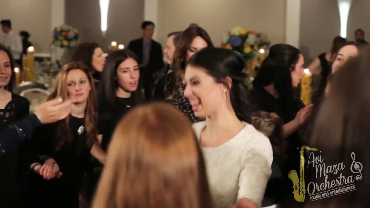 Avi Maza Orchestra and DJ - Plays a Wedding Simcha - YouTube
