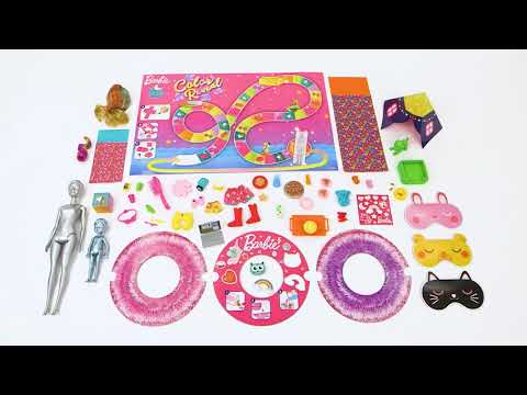 Barbie Color Reveal - Pidżama Party Duży zestaw GRK14 | Demo video