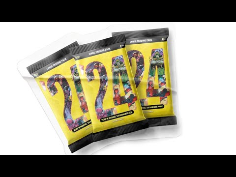 Whatnot Marvel 24 comic packs - YouTube