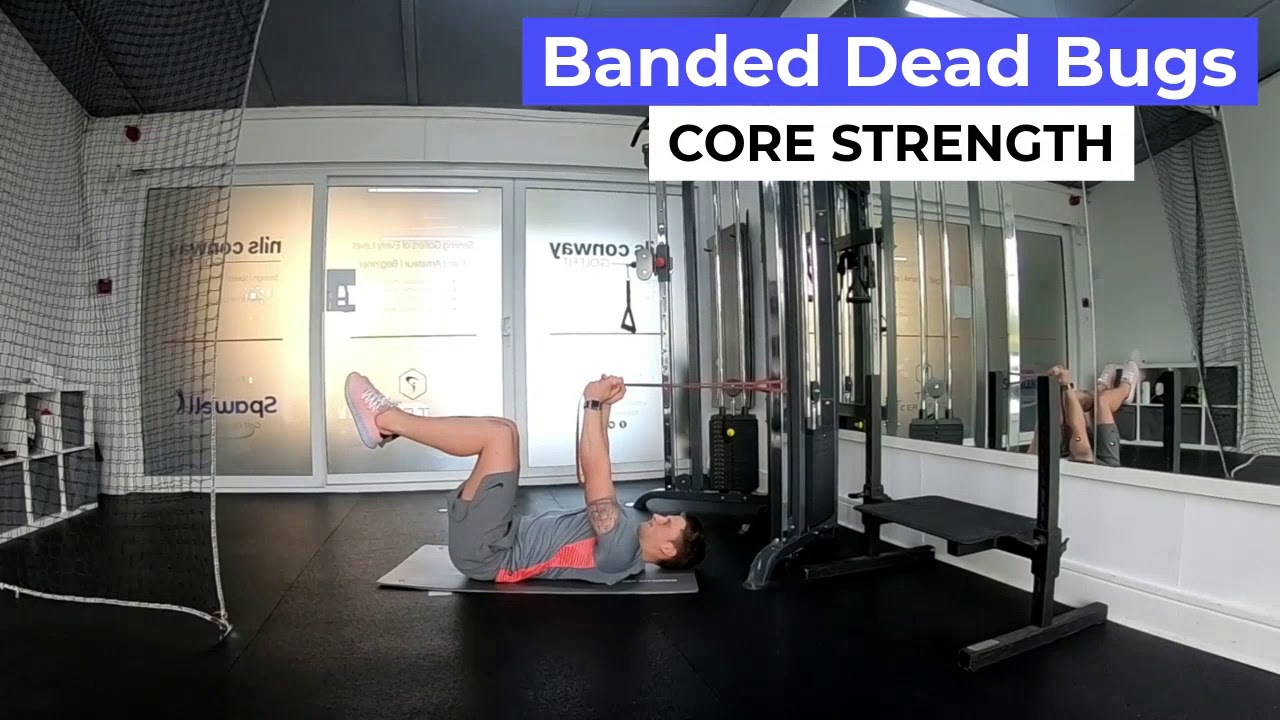 Banded Dead Bugs - YouTube