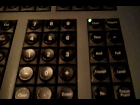 How to operate Light Board - YouTube