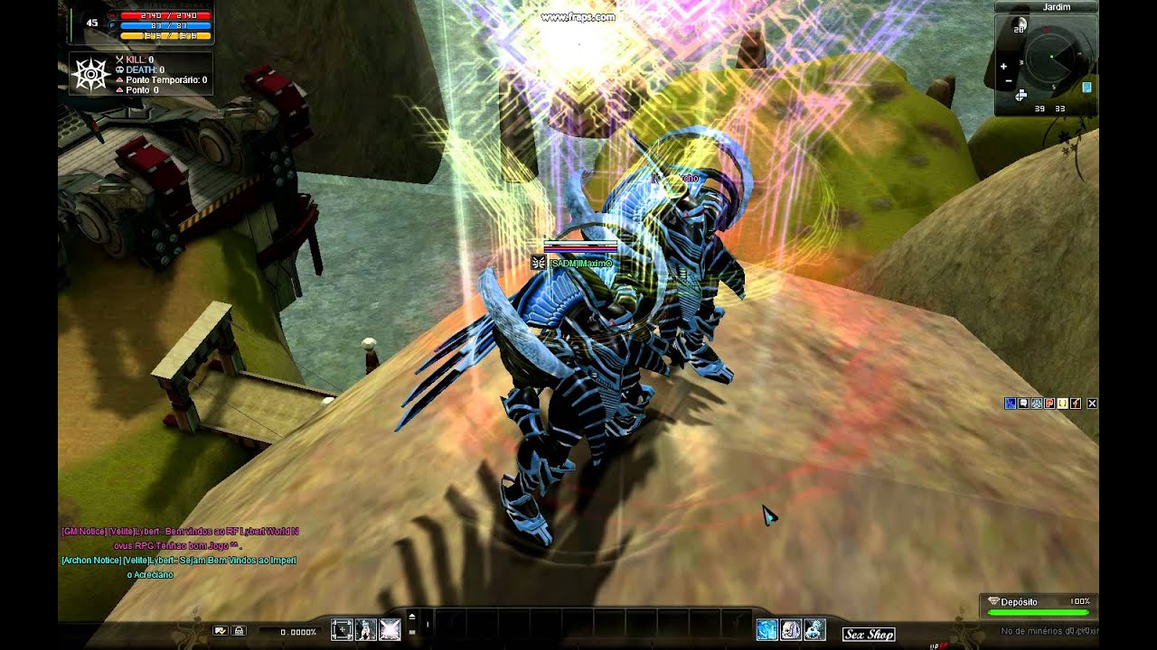 RF Online New Armor Consul ACC Blue - YouTube