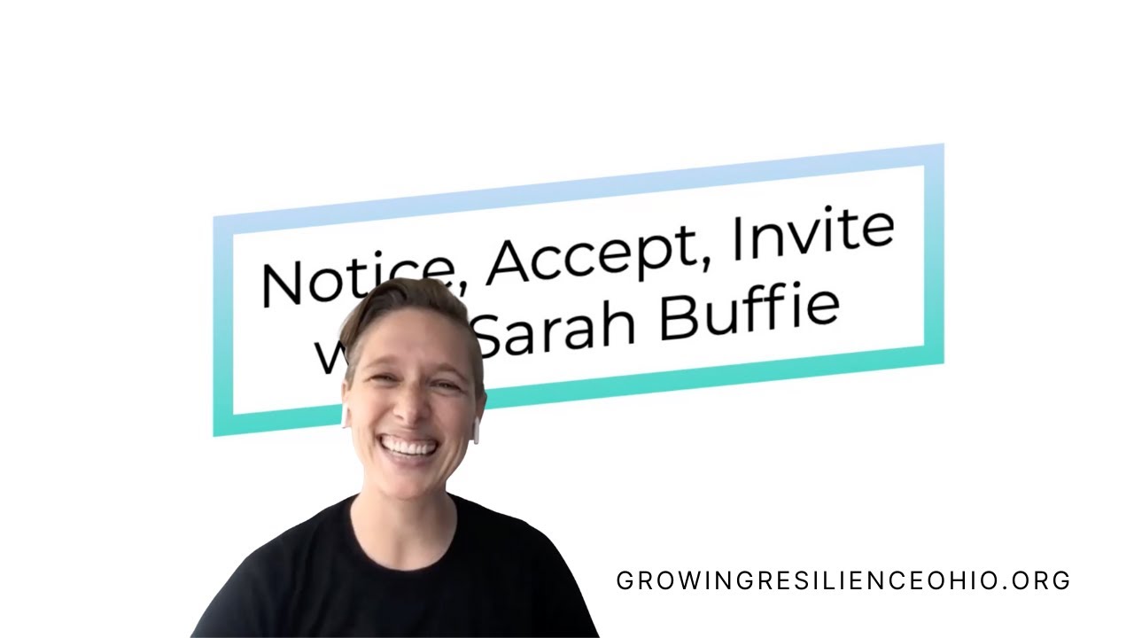 Notice, Accept, Invite with Sarah Buffie of Soul Bird Consulting - YouTube