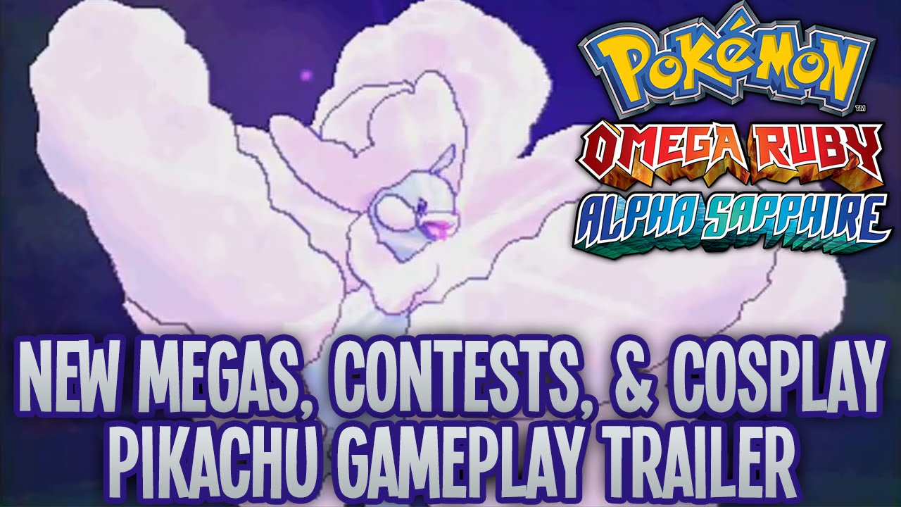 Pokemon Omega Ruby & Alpha Sapphire Gameplay - NEW MEGAS, CONTESTS ...