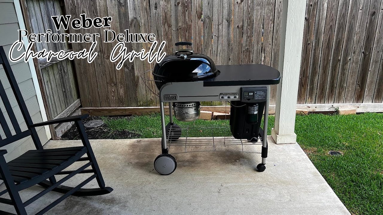 Weber Performer Deluxe Charcoal Grill | Weber Performer Deluxe 22 ...