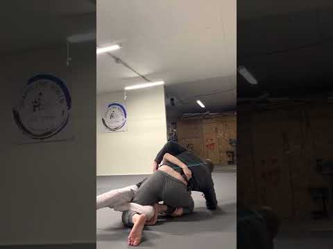 Father daughter Jiu Jitsu roll