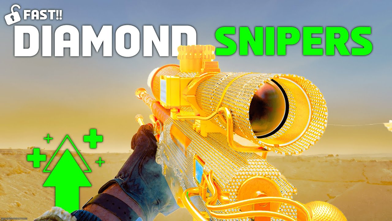 I UNLOCKED DIAMOND SNIPERS IN BO6!! (FASTEST METHOD) - YouTube