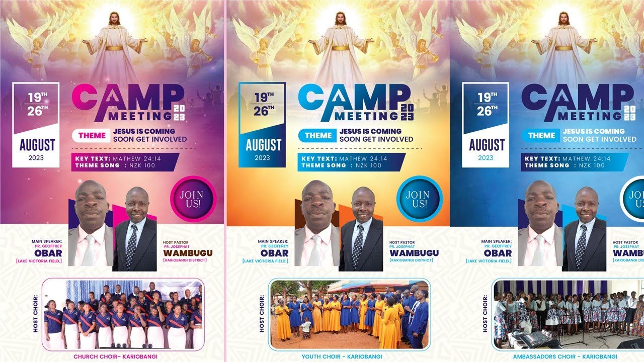 Camp meeting Day 4 - Afternoon || Wednesday || Jesus Is Coming Again ...