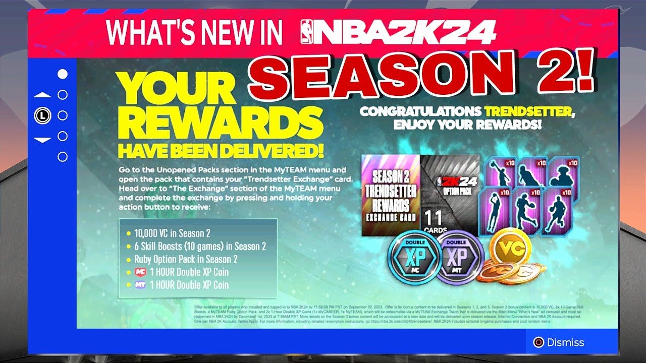 HOW TO GET FREE 10,000 VC IN NBA 2K24 SEASON 2 - YouTube