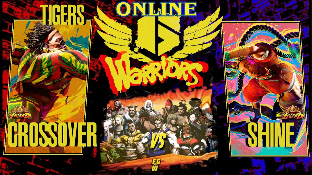 SF6 × Tigers Crossover «Dee Jay» vs Shine «Kimberly» | High Level ...