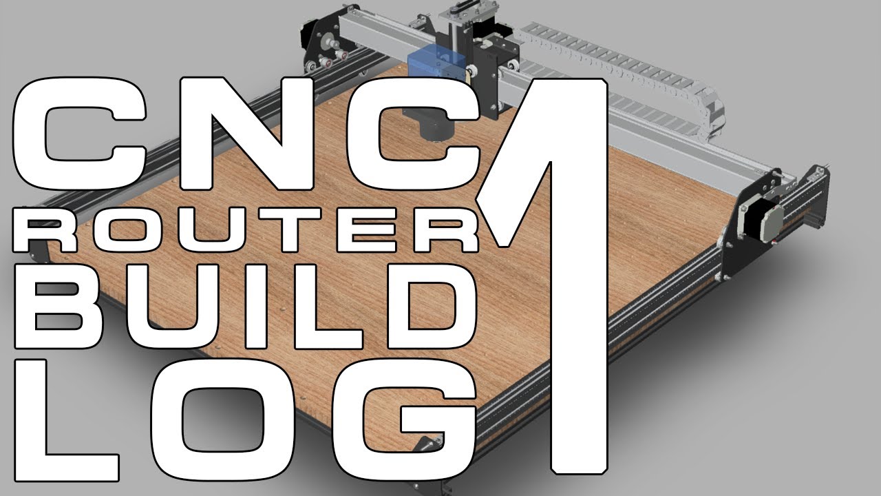 #25 - How to - CNC Router Kit Build Log - Part 1 - YouTube