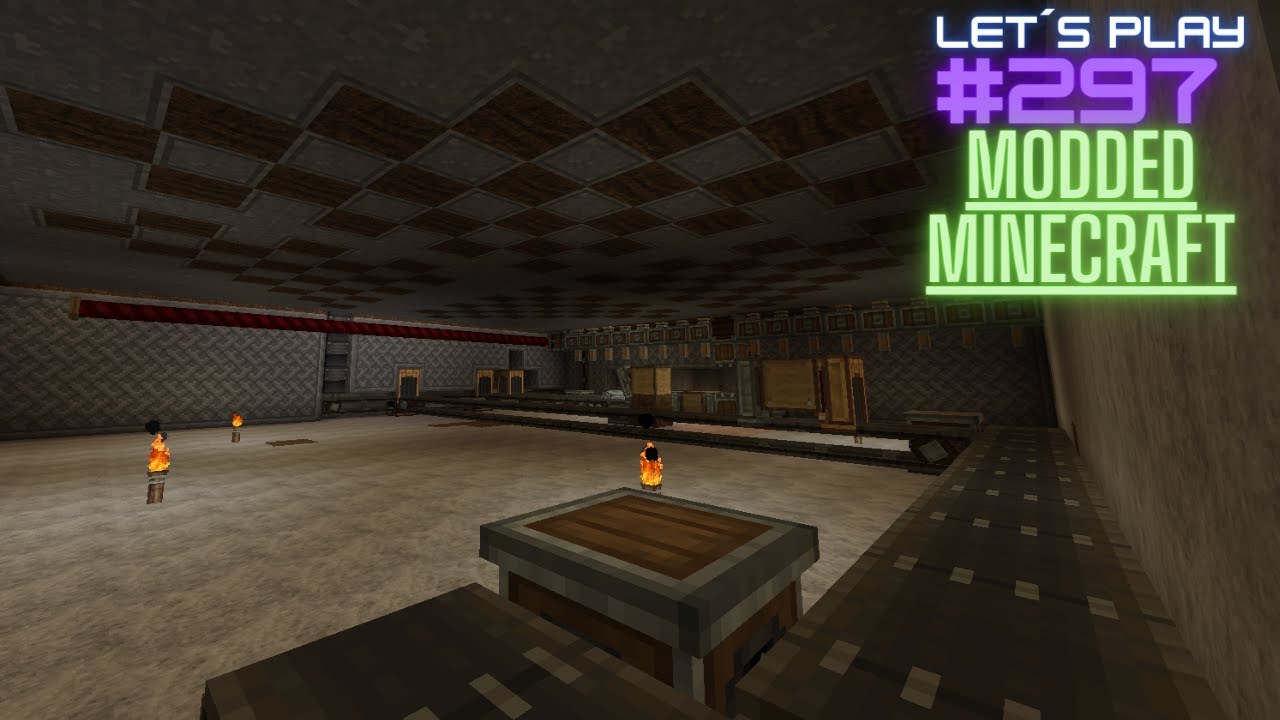 Let´s Play [Modded] Minecraft #297 Eine Zuleitung der Flintstones - YouTube