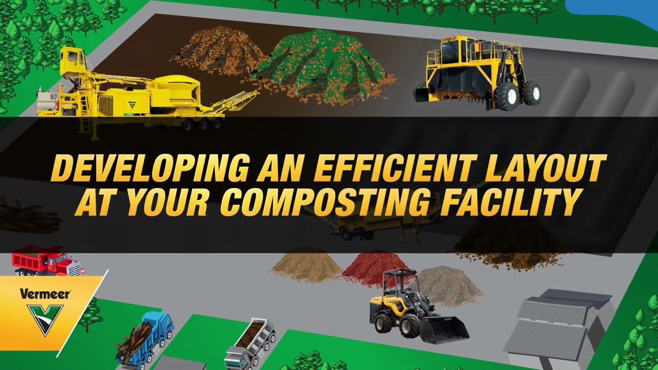 How to develop an efficient layout at your composting facility - YouTube