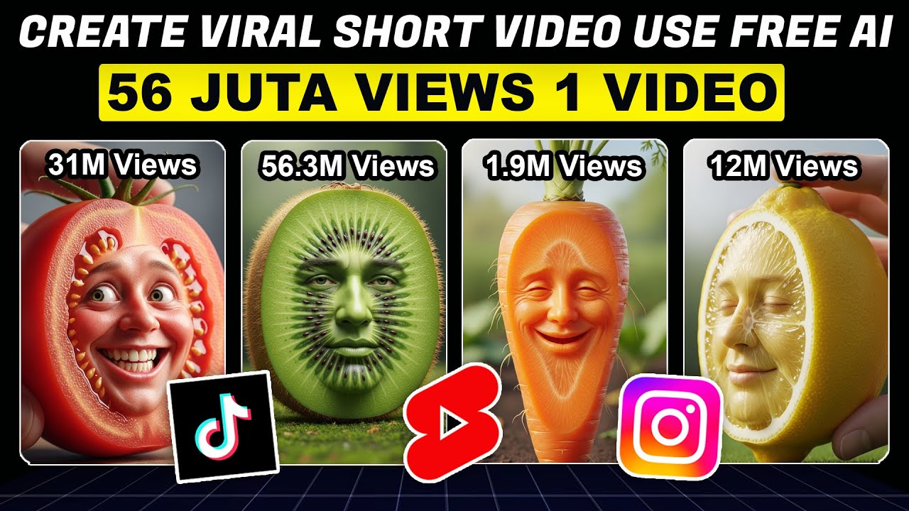 Konten VIdeo AI VIral Tanpa Wajah Menggunakan AI GRATIS - Viral di ...