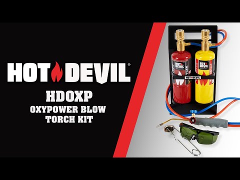 HOT DEVIL HDOXP - Oxypower Blow Torch Kit