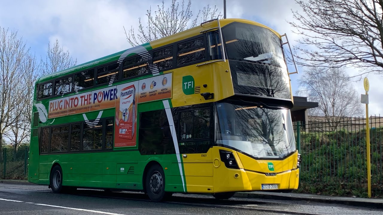 Interior Tour (Including Cab) | Dublin Bus EW21 (232-D-28307) | Wright ...