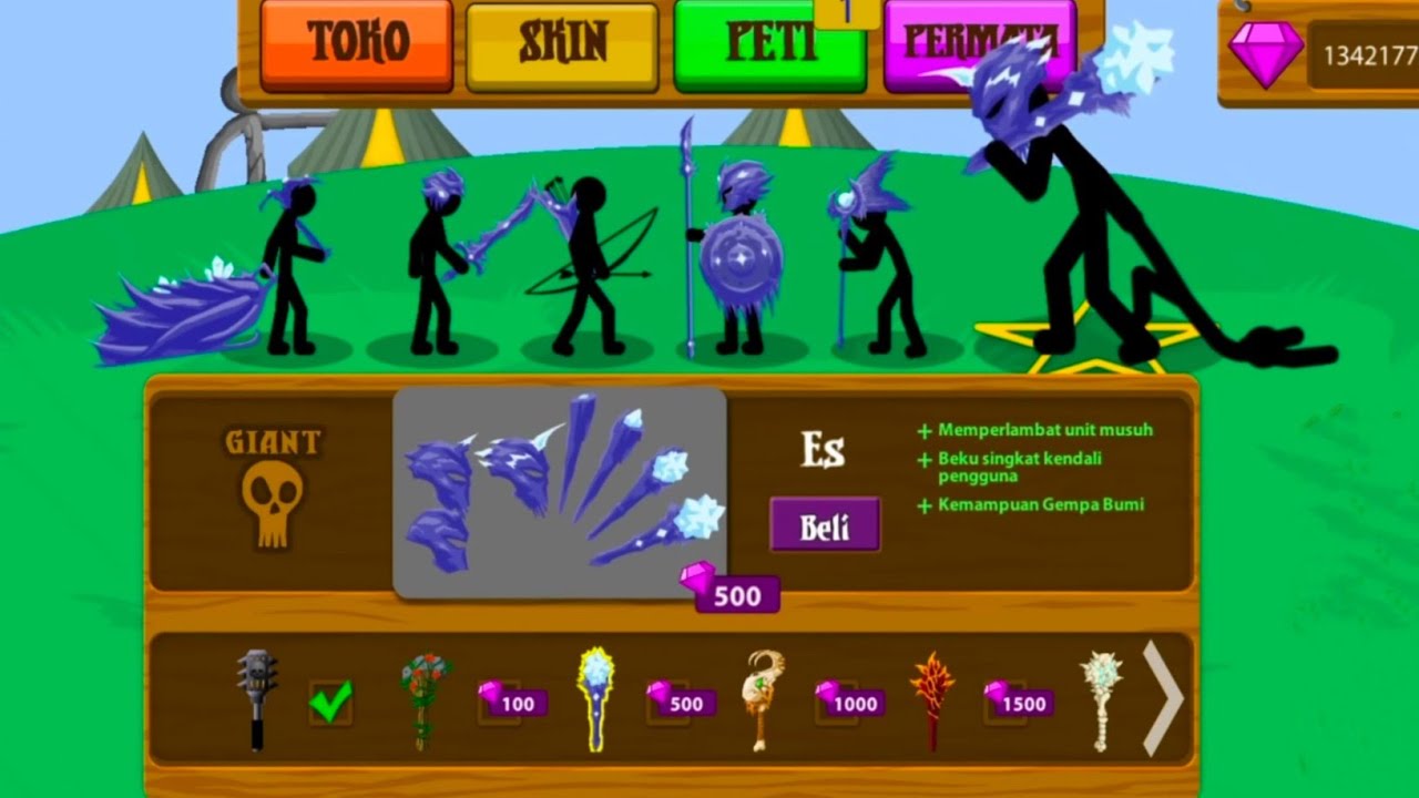 ICE SKIN FULL RELEASE ALL UNITS | STICK WAR LEGACY MOD - @yopexsgaming ...