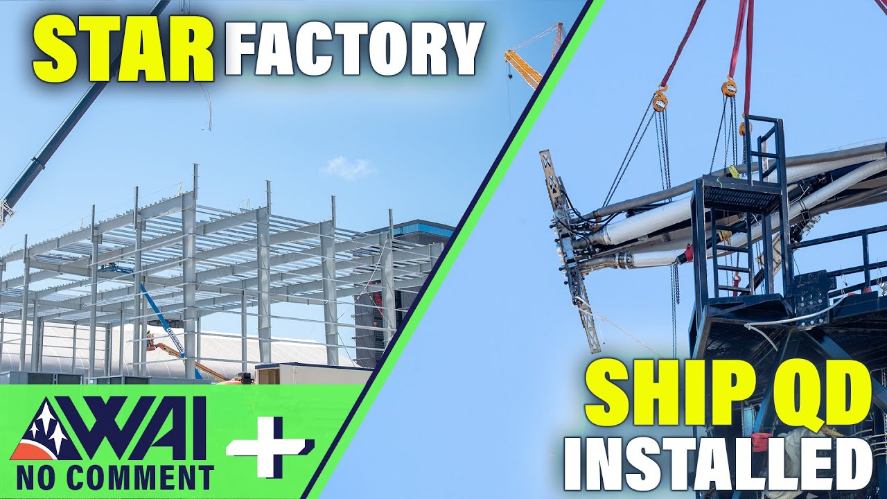New Starship Quick Disconnect Installed! | WAI NC - YouTube
