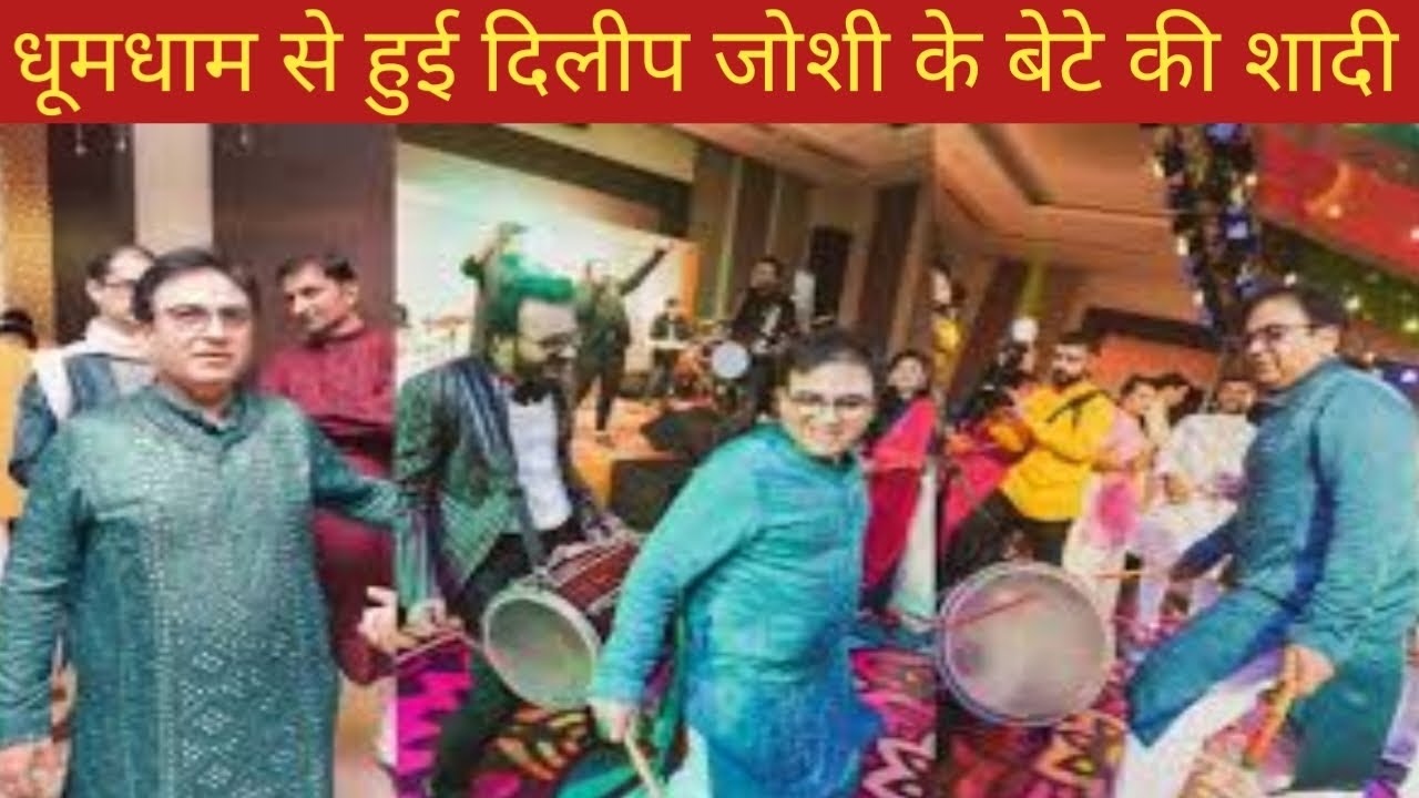 Jethalal Dilip Joshi Son Ritwik Joshi Wedding से Sangeet Mehendi ...