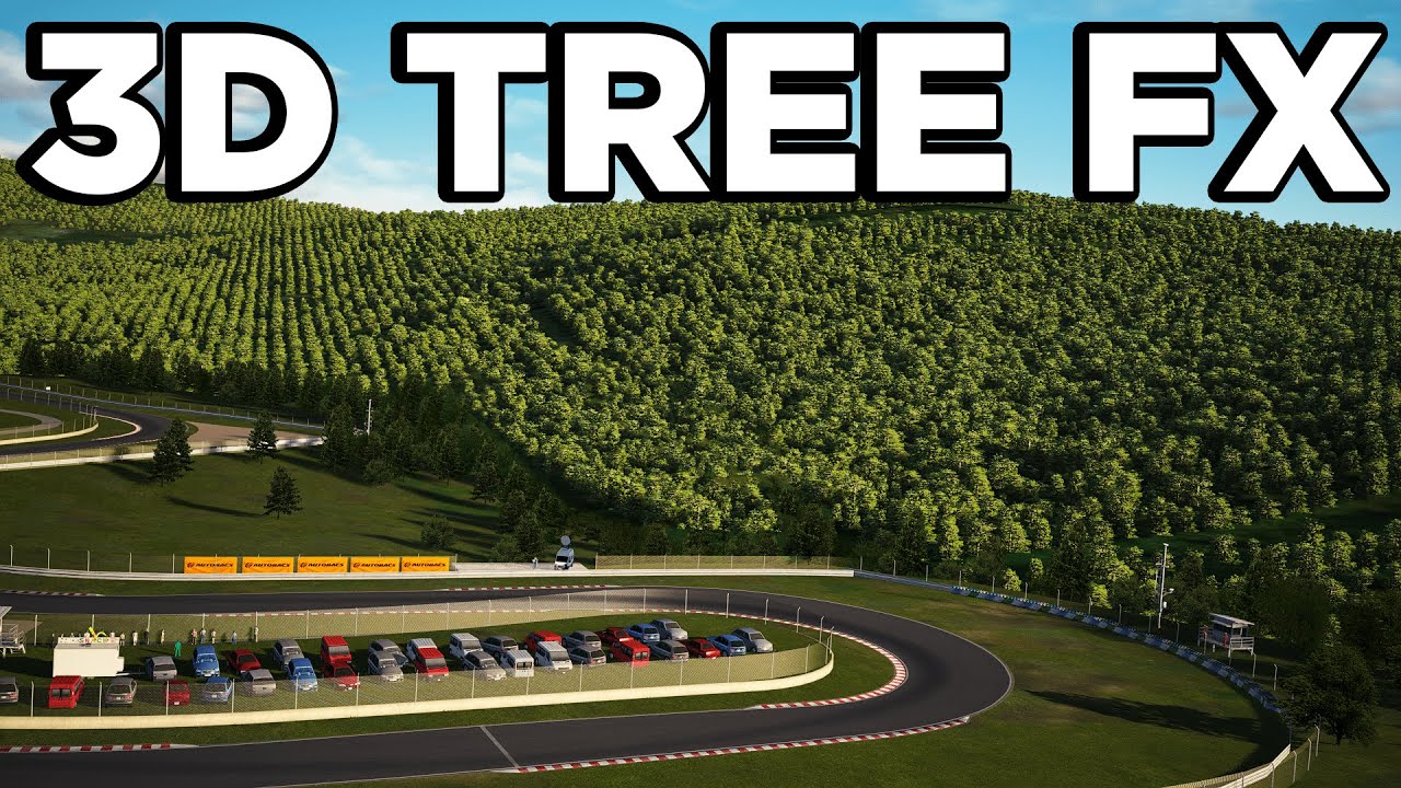 This Mod Will Change Assetto Corsa Tracks FORVER - (3D Tree FX) - YouTube
