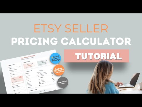 How to Use the Etsy Sellers Product Pricing Calculator: Made by an Etsy Seller for Etsy Sellers